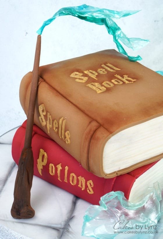 Magical Spell Book Cake Tutorial - Plus 10% off Sweet Stamp - Cakes by Lynz