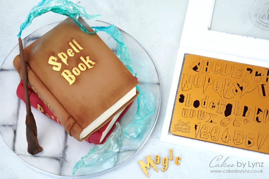 Magical Spell Book Cake Tutorial - Plus 10% off Sweet Stamp - Cakes by Lynz