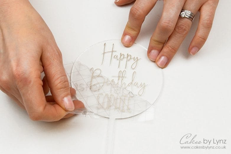 How to create Cake Toppers at home with the Cricut Maker 3 - Cakes by Lynz