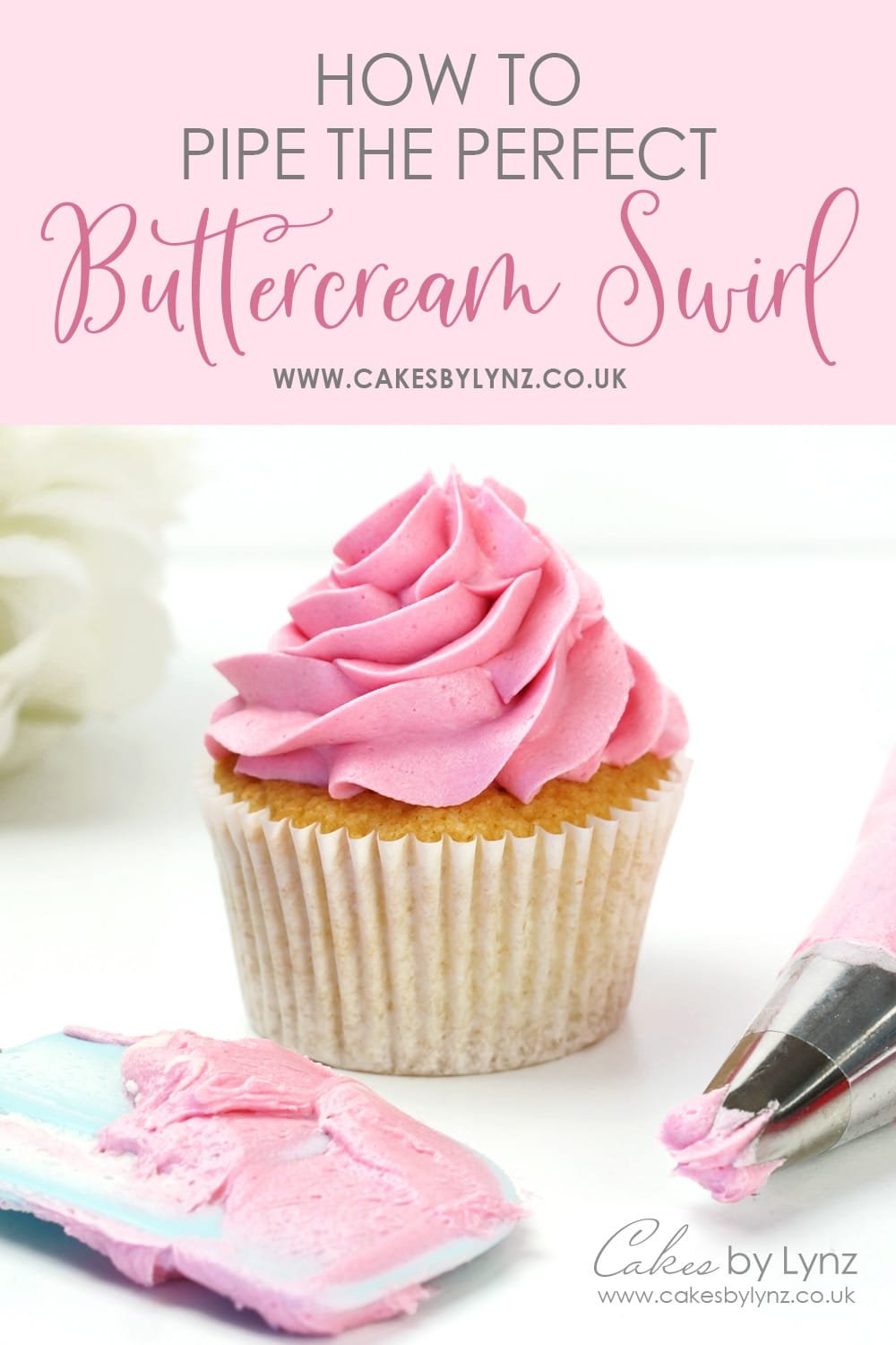 Piping The Perfect Buttercream Swirl - Perfect your piping Skills ...