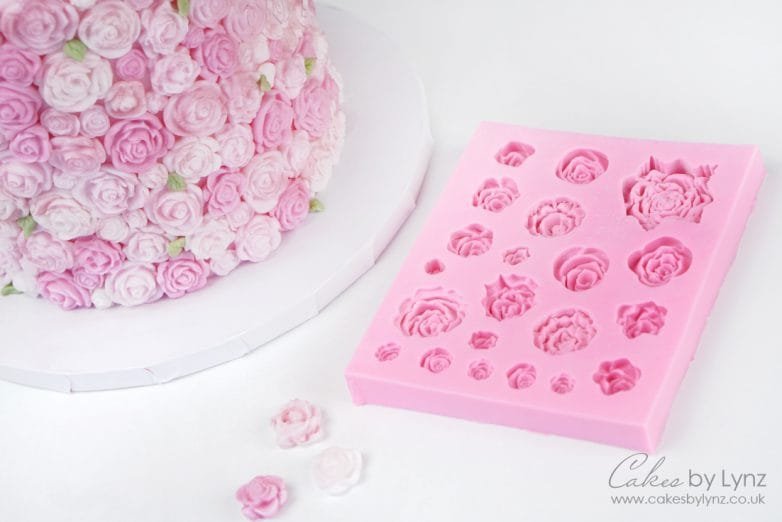 Rose Cake Texture Tutorial - Cakes by Lynz
