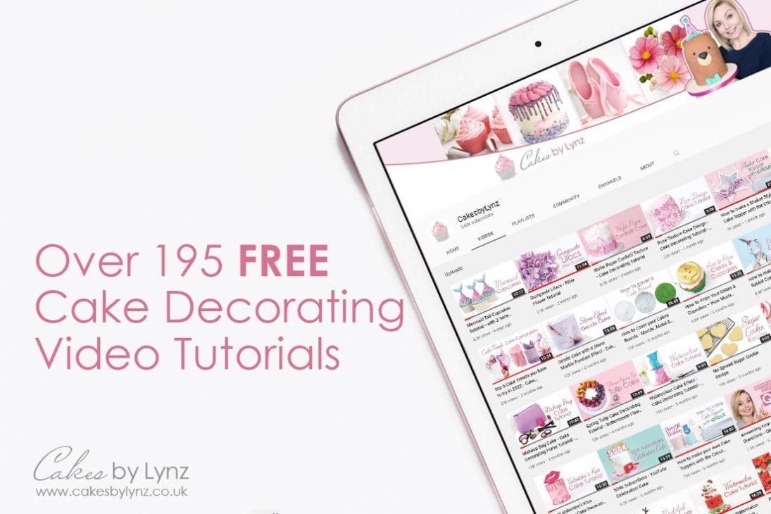 195+ Free Cake Decorating Tutorials / Cake Classes - Cakes by Lynz