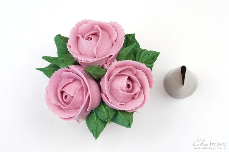 The 4 Best Piping Tips for Buttercream Roses - Cakes by Lynz