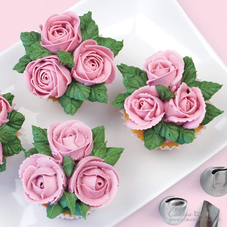 The 4 Best Piping Tips for Buttercream Roses - Cakes by Lynz