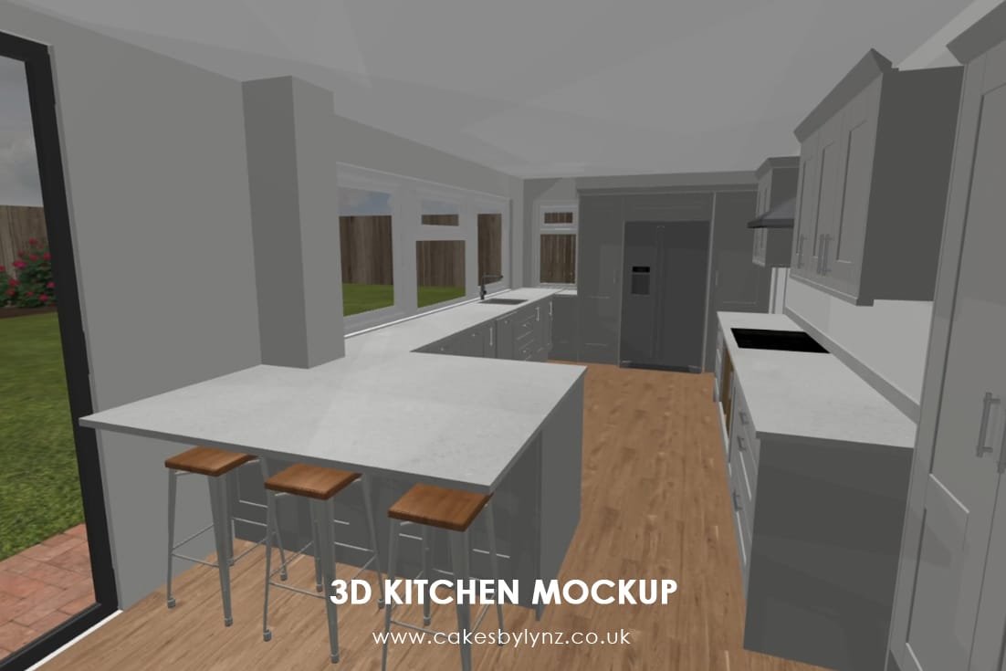 The NEW Cakes by Lynz Kitchen - Our Renovation Journey - Cakes by Lynz