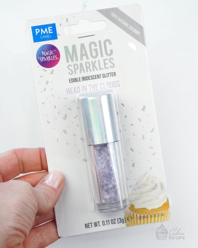 How to add edible glitter to make your cakes Sparkle - Cakes by Lynz